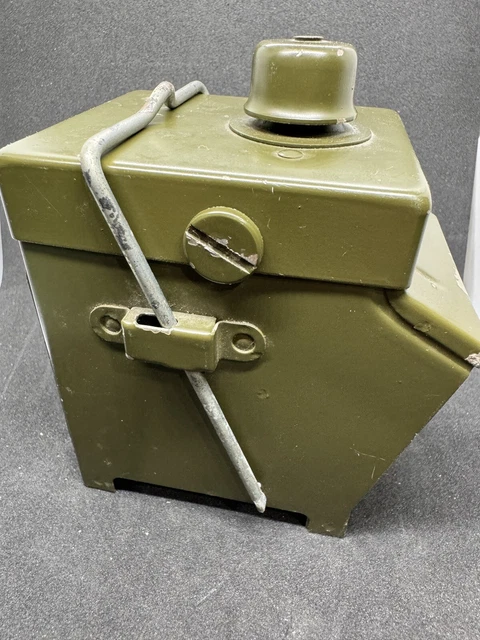 WW2 BRITISH ARMY No.2 Lamp, Kept In Vickers Machine Gun Instrument Box ...
