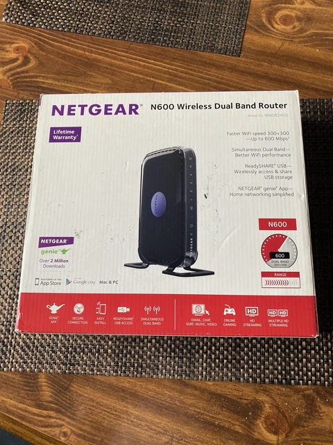 NETGEAR N600 WIRELESS Dual Band Gigabit ADSL2+ DSL Modem & Router All ...