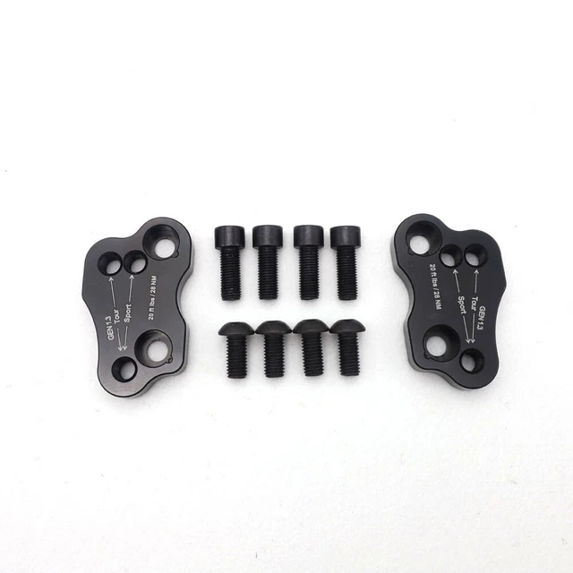 ADJUSTABLE HANDLEBAR RISERS Adapter Fit Honda Goldwing 1800 GL1800 2018 ...