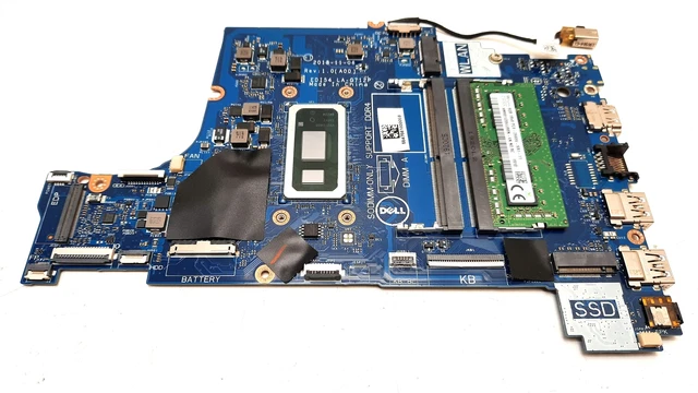 DELL INSPIRON 3583 Laptop Motherboard 0TWYDT 8GB RAM SRFFZ i3-8145U £57 ...