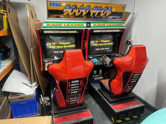 SEGA SCUD RACE Twin Sit Down Original Arcade Machine Working £2,046.68 ...
