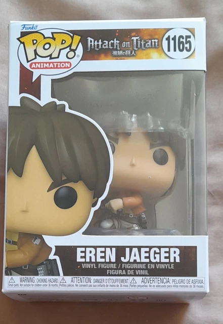 FUNKO POP! ANIMATION - Attack On Titan #1165 Eren Jaeger - Vinyl Figure ...