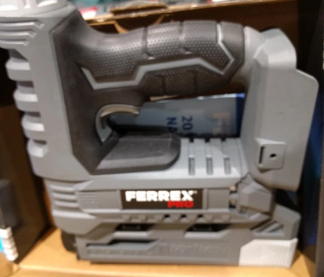 FERREX-PRO 20V NAILER/STAPLER Gun Workzone/Xfinity Builders/Handyman ...