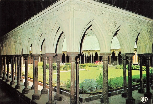 50 LE MONT Saint Michel Le Cloitre De L Abbaye EUR 3,25 - PicClick FR