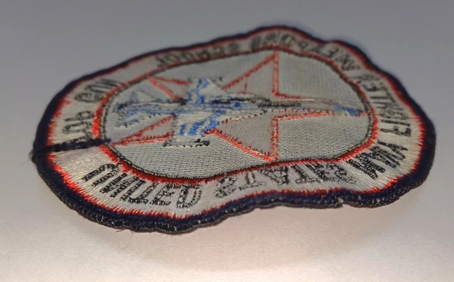 VINTAGE US NAVY Fighter Weapons School TOP GUN F-5 Aggressor Cloth ...