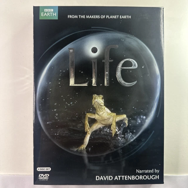 LIFE DAVID ATTENBOROUGH Complete BBC Earth Series DVD **BRAND NEW** $38 ...
