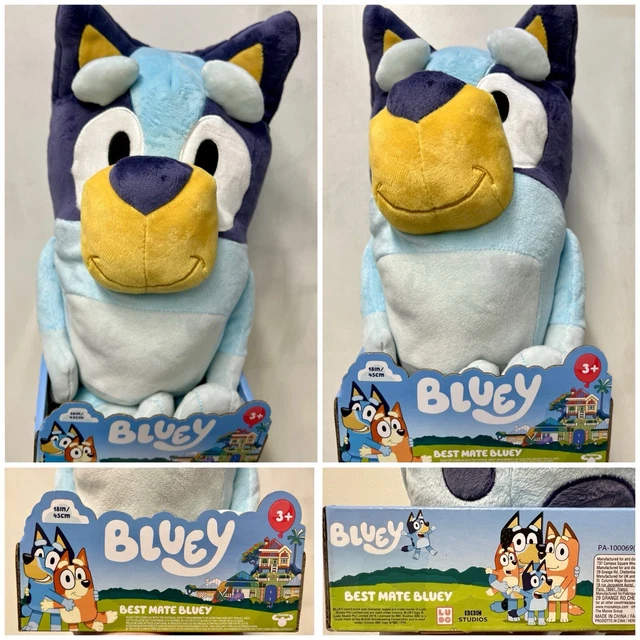 BEST MATE BLUEY PLUSH Toy, 18 inches, NEW, In Hand, Delivered Sealed £ ...