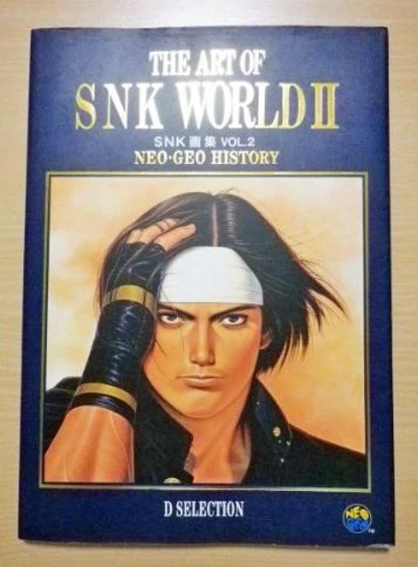 SNK ART BOOK VOL.2 NEO GEO HISTORY Poster ART Illustration Book Used ...