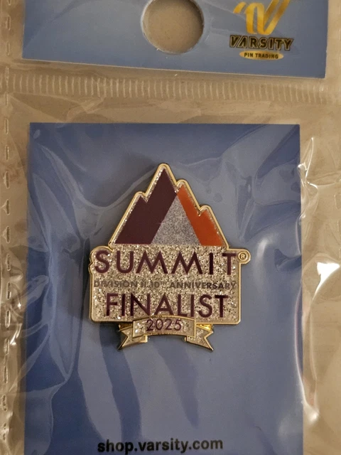 D2 SUMMIT 2025 Finalist Pin from Varsity Cheer Summit 2025 in Orlando ...