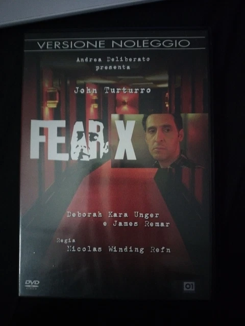 FEAR X DVD Raro Oop Fuori Catalogo John Turturro In Italiano EUR 18,00 ...