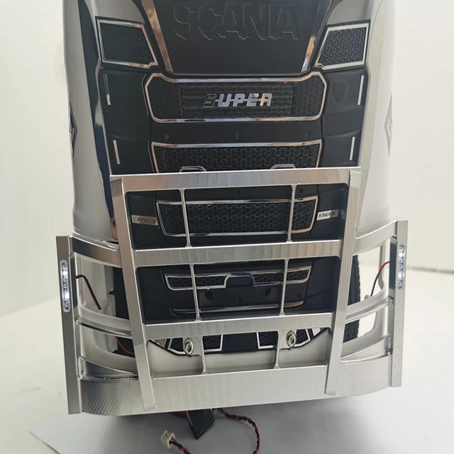 METAL FRONT BUMPER Car Model Accessory for TAMIYA DIGE Tractor 1/14 ...