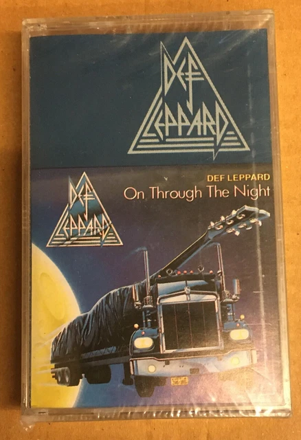 DEF LEPPARD - On Through The Night (1992) Sealed Cassette Made In ...