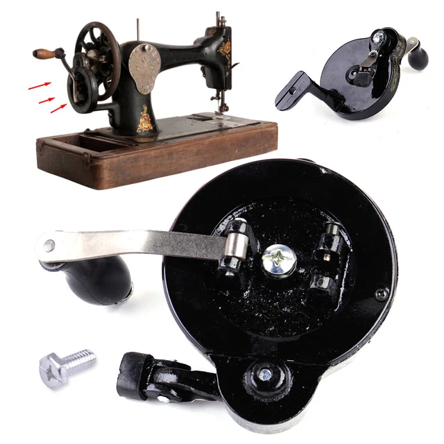 HAND CRANK PARTS fit for Singer Spoked Wheel Treadle Sewing Machines ...