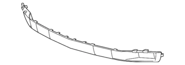 NEW GENUINE GM Front Bumper Lower Molding Valance OE 22936495 EUR 168 ...