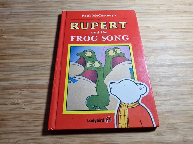 PAUL MCCARTNEY'S RUPERT and the Frog Song - Ladybird Hardback book ...