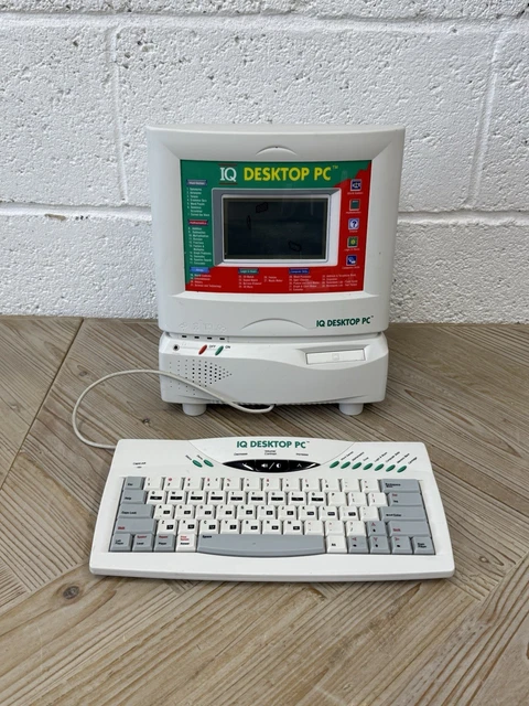 VINTAGE IQ DESKTOP PC- TESTED & WORKING - IQ BUILDERS/VTECH Working £24 ...