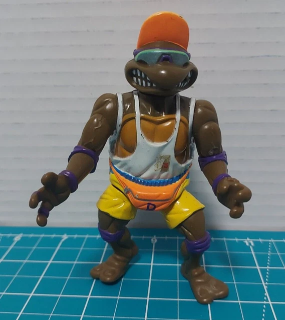 RARE TMNT TEENAGE Mutant Ninja Turtles figure Spike n Volley Donatello ...