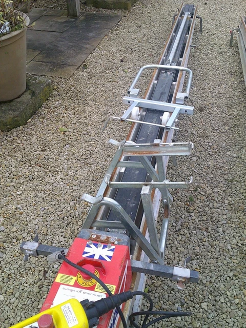 TILE BUMPA CONVEYOR, 10M, 110V, Roof Tile Hoist Lift, Mace Industries £ ...