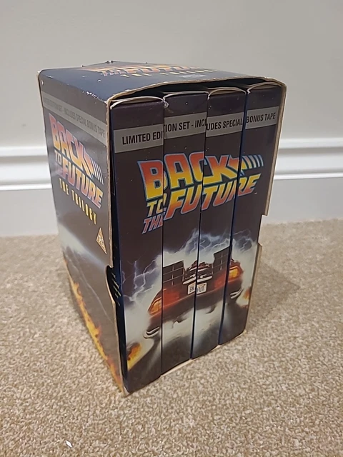 BACK TO THE Future Trilogy WIDESCREEN VHS Limited Edition Box Set VHS 1990 RARE EUR 35,60 ...