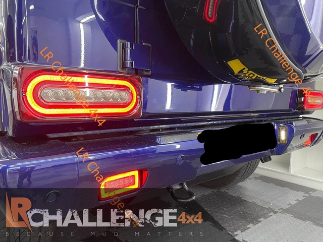 CLEAR FACELIFT LED Fog & Reverse lights Mercedes G Wagon W463 G500 G55 ...