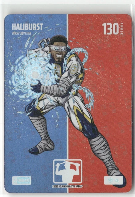 2026 BO JACKSON Battle Arena #LOGO-473 Tyrese Haliburton HALIBURST ...