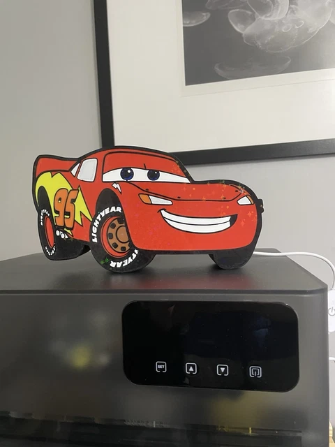 LIGHTNING MCQUEEN 3D Print Light Box £26.70 - PicClick UK