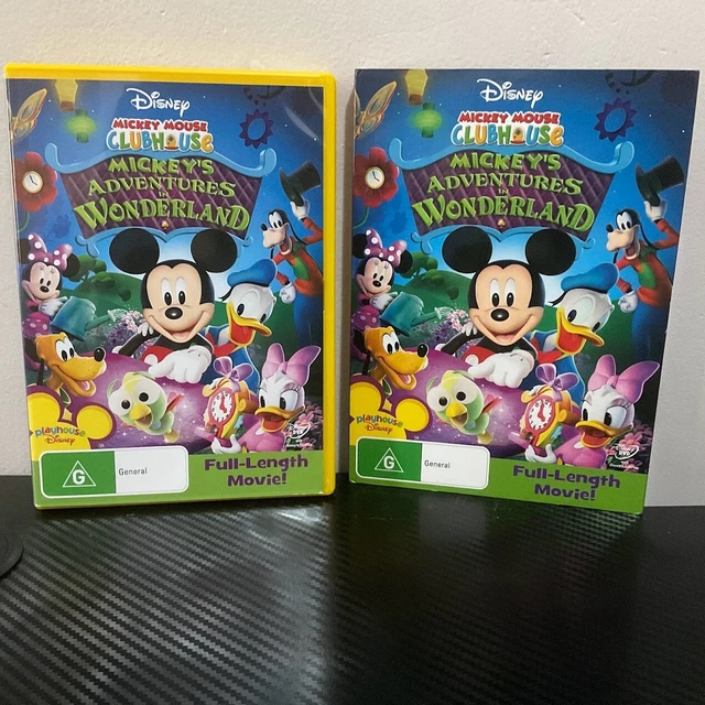 Mickey Mouse Clubhouse Mickeys Adventures In Wonderland Dvd 2007 3907