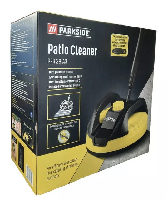 PARKSIDE PATIO CLEANER Attachment For Standard Pressure Washer Example ...