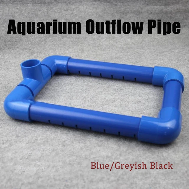 KIT POND FISH Tank Rain Spray Bar Aquarium Outflow Pipe Square-Type Dia ...