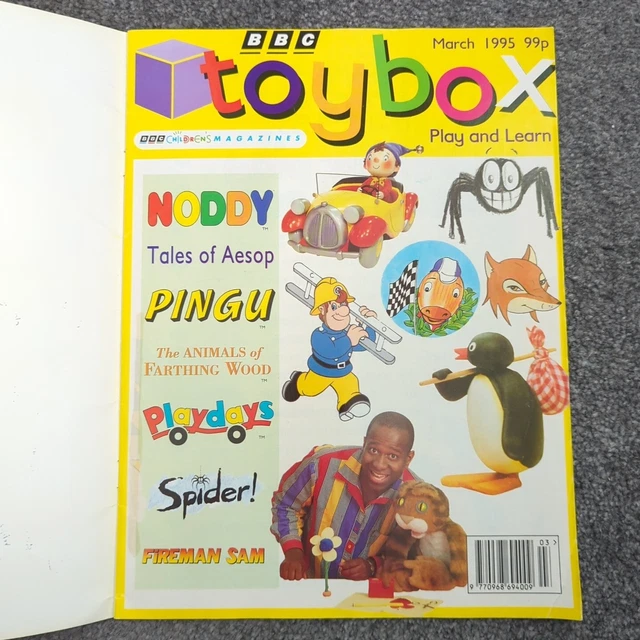 VINTAGE TOYBOX MAGAZINE Children's BBC March 1995 £5.00 - PicClick UK