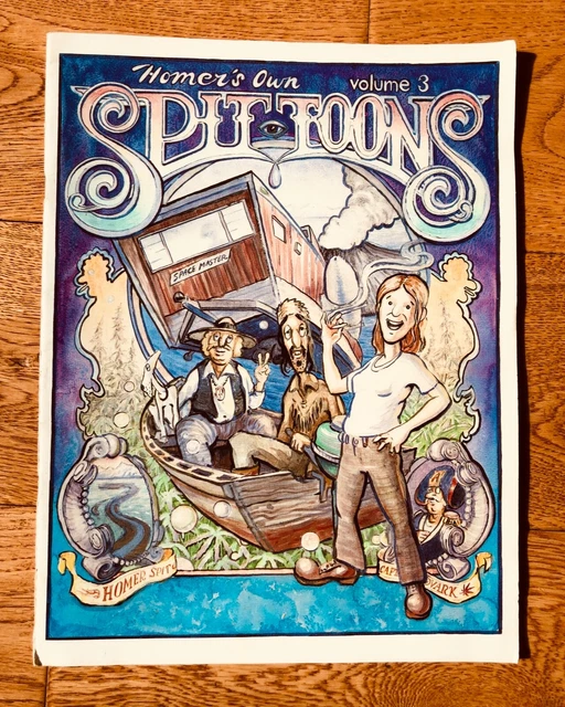 SPIT-TOONS COMIC - Volume 3 - 1978 - Rare & Hard to Find - Homer ...