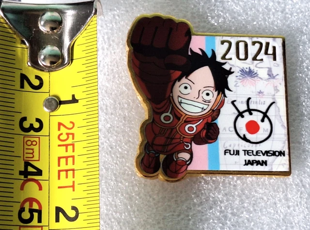 2024 PARIS OLYMPICS LUFFY FUJI TV JAPAN MEDIA PIN - Paris France $171. ...