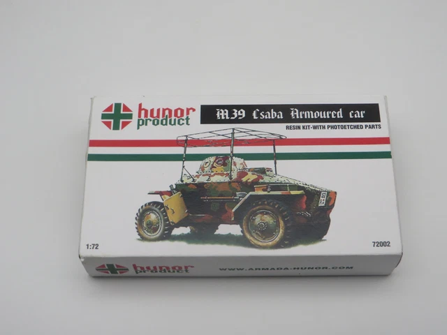 ~*~HUNOR PRODUCT - M39 CSABA ARMOURED CAR "RESIN" 1/72~*~ EUR 18,99 ...