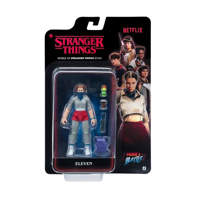 EXCLUSIVE NETFLIX STRANGER Things Eleven Season 5-4" Articulated Action ...