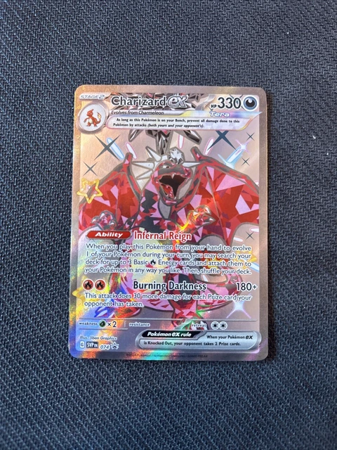 POKEMON CARD CHARIZARD EX SVP 074 Scarlet & Violet Black Star Promo ...