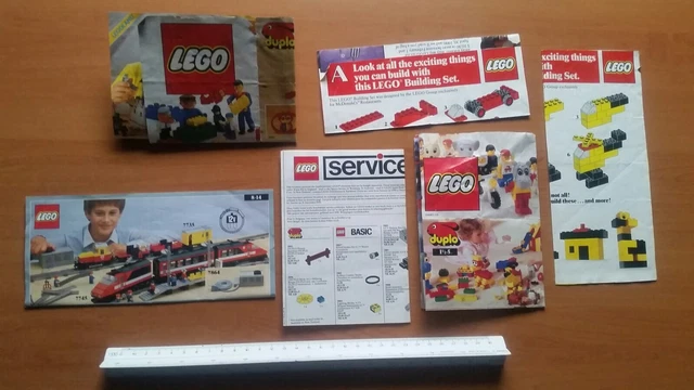 LEGO CLASSIC MINI catalogs service brochure brochures catalogues trains ...