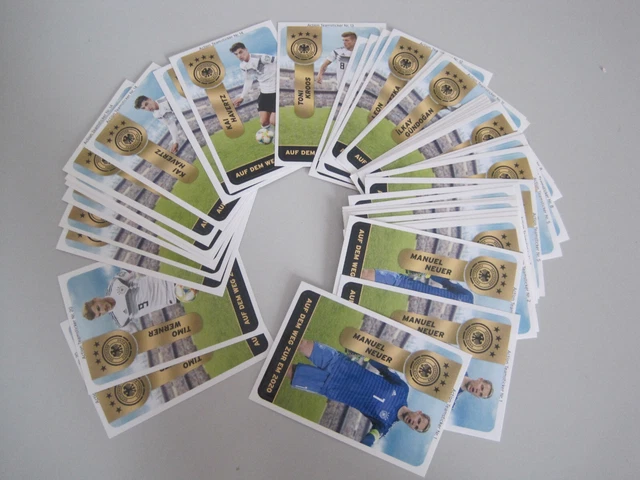 FERRERO HANUTA DUPLO Action Sticker 5 aus 12 wählen EM 2020 Fußball WM ...