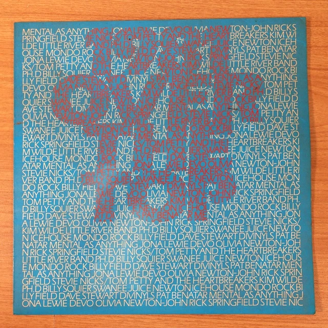 1981 OVER THE Top Vinyl Record Devo Icehouse Divinyls FESTIVAL RECORDS ...
