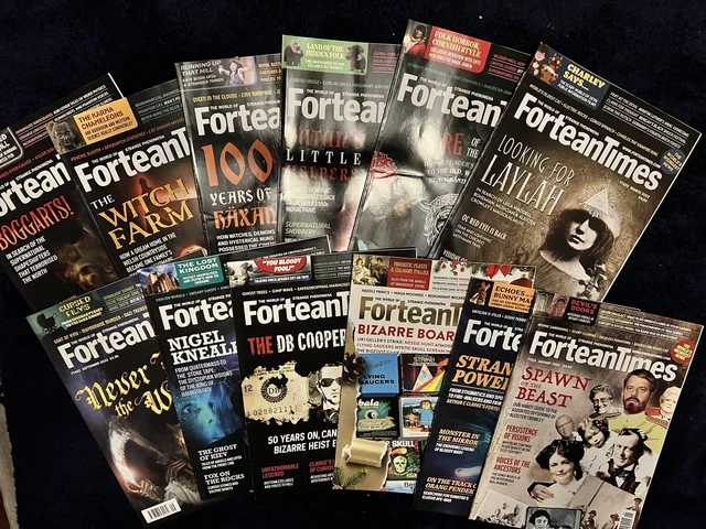 FORTEAN TIMES Paranormal Haunted Ghost Hunting Fate Para SPR Magazines ...