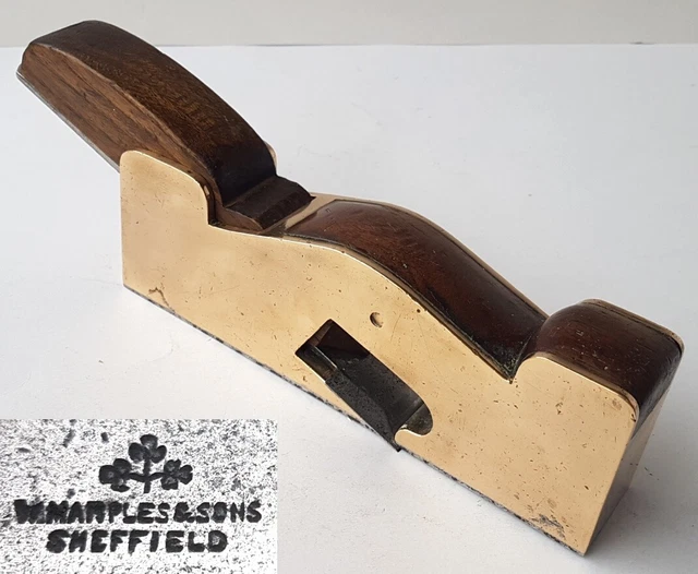 ALTER HOBEL W. Marples & Sons Sheffield England gestempelt um 1850 ...