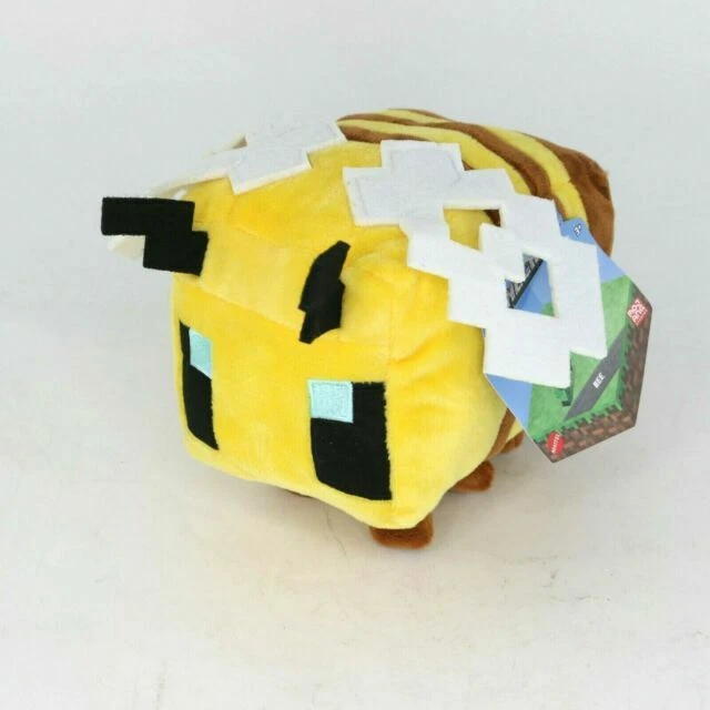 🔥JINX MINECRAFT BEE Plush Stuffed Toy 4.5" Tall NEW 2021 Mattel w tags ...