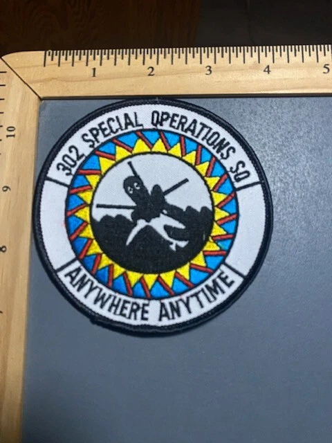 PATCH US AIR Force USAF 302nd Special Operations Squadron SOS Anywhere ...