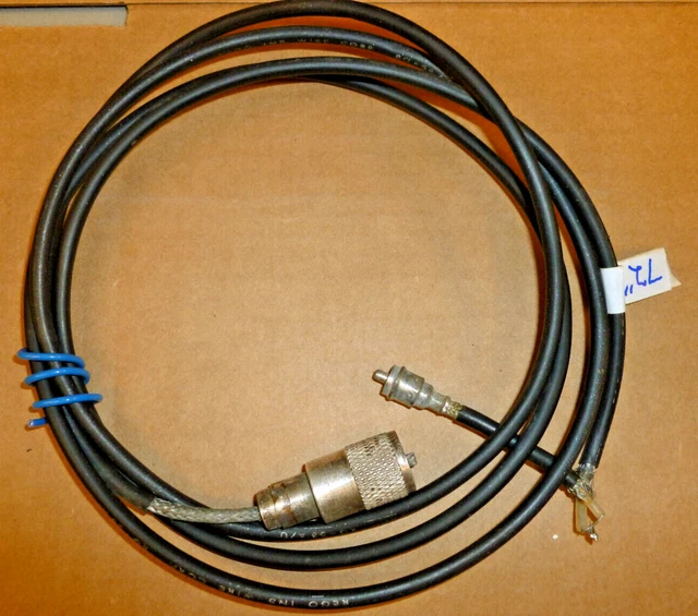 72& AMPHENOL PL 259 49190 RF Coaxial Connector To RCA Male Connector ...