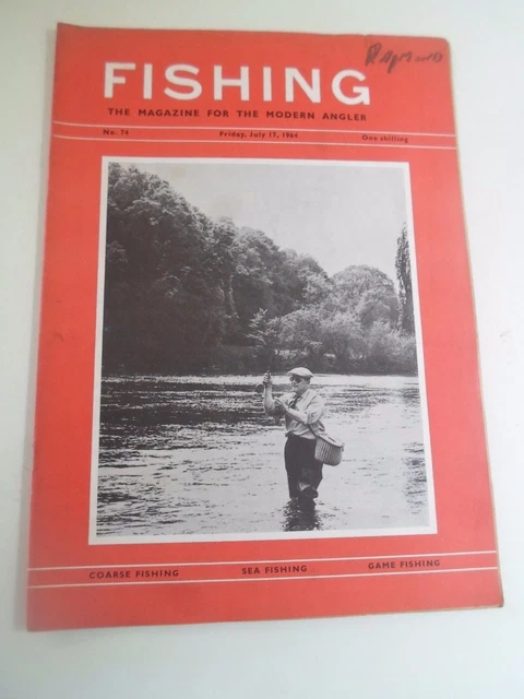 FISHING VINTAGE MAGAZINE For The Modern Angler 17th July 1964 EUR 11,42 ...