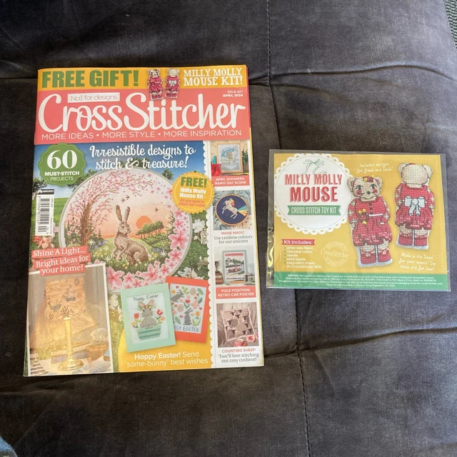 CROSS STITCHER CROSS stitch Magazine Issue 407 with gift Kit £7.58 ...