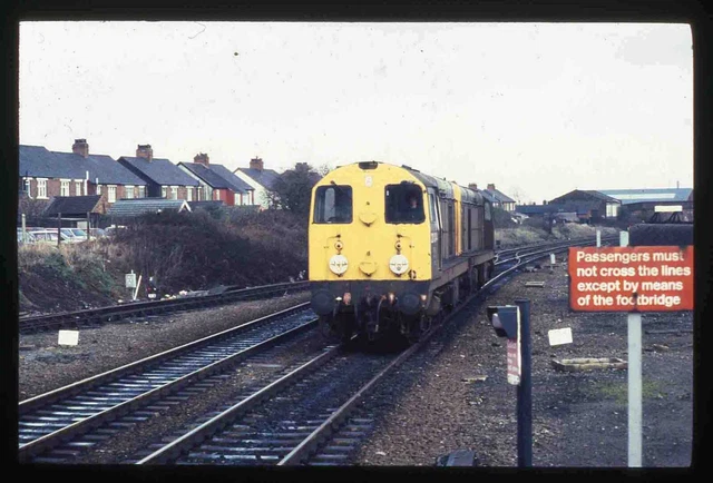 35MM SLIDE BR British Rail Diesel Loco Class 20 scunthorpe 20056 20094 ...