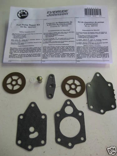 GENUINE EVINRUDE JOHNSON OMC Fuel Pump Repair Kit 20/25/30/35hp/40hp ...