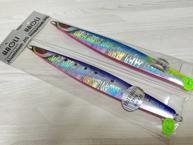 C RUMBLE BAIT Flat Haoli 195G 2 Couleurs Set II Jig Aluminium Ramble I4.08 EUR 96,29 - PicClick FR