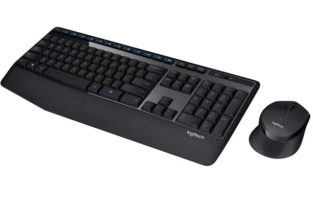 LOGITECH MK345 COMBO wireless dimensioni standard tastiera (layout USA ...
