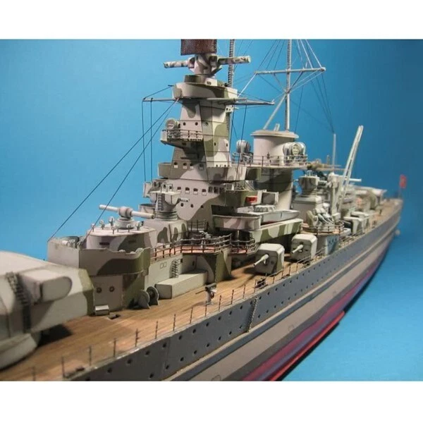 1:200 SCALE 93CM Germany Admiral Graf Spee Pocket Battleship WWII 3D ...